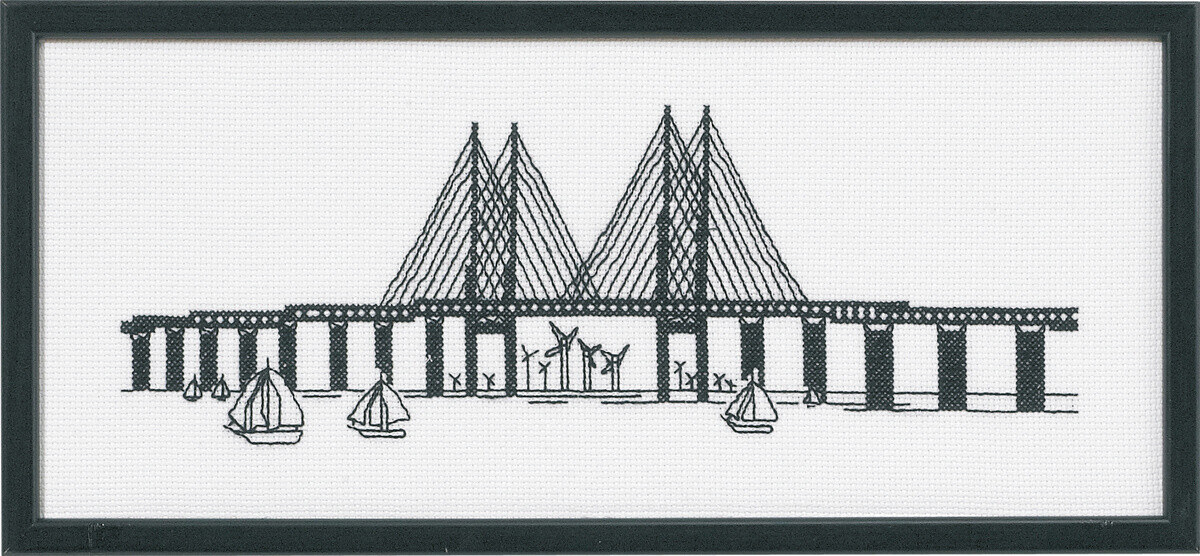 Öresundsbron 5496 36x15cm Broderiset – Köp billigt här