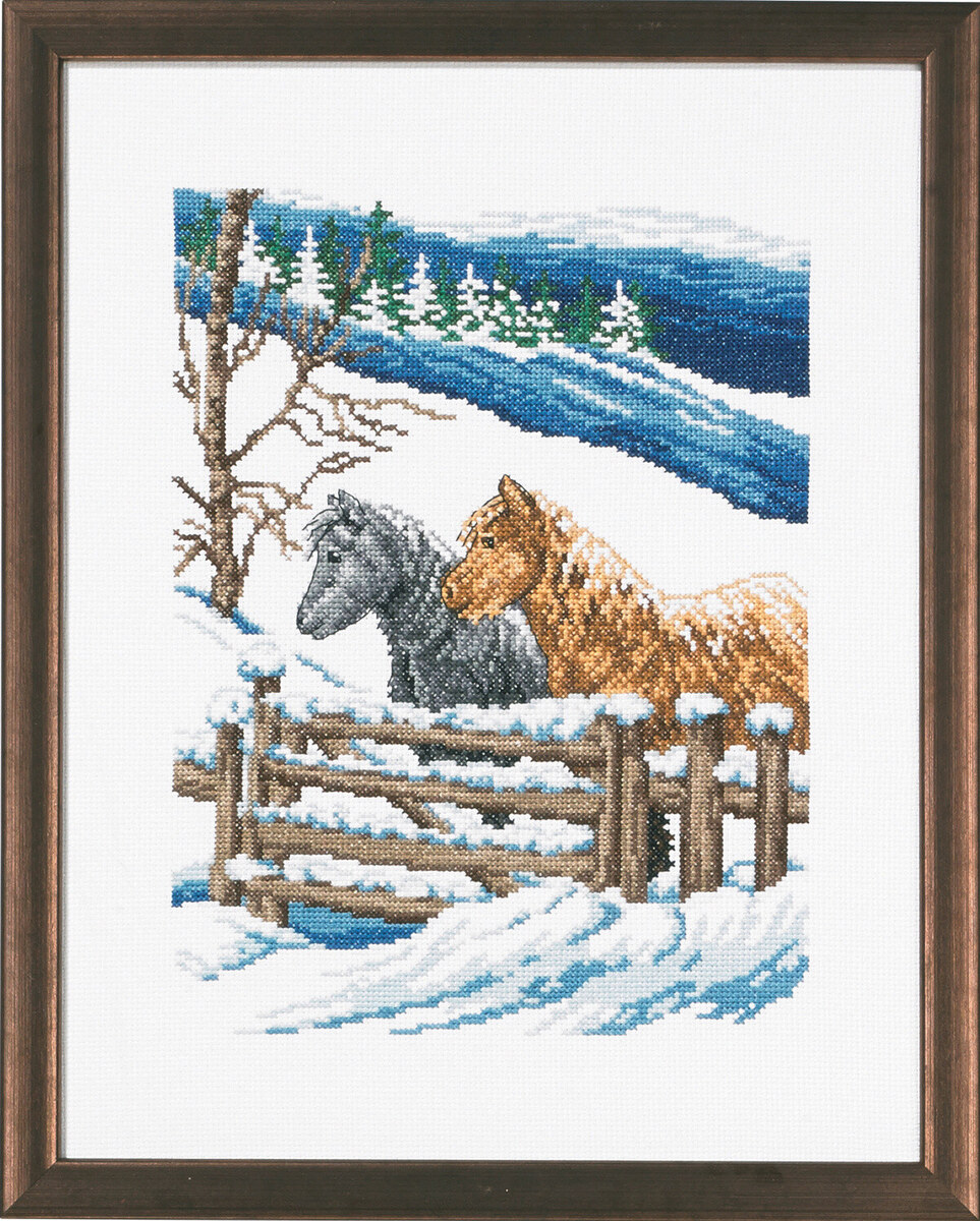 Vinterhagen R5369 29x37cm - Vackert broderikit - Köp här